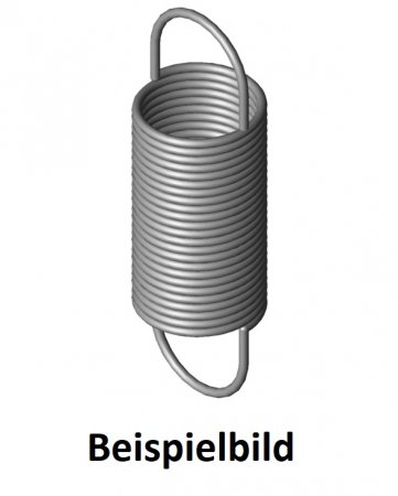 Zugfeder aus Edelstahl und Federstahl online kaufen